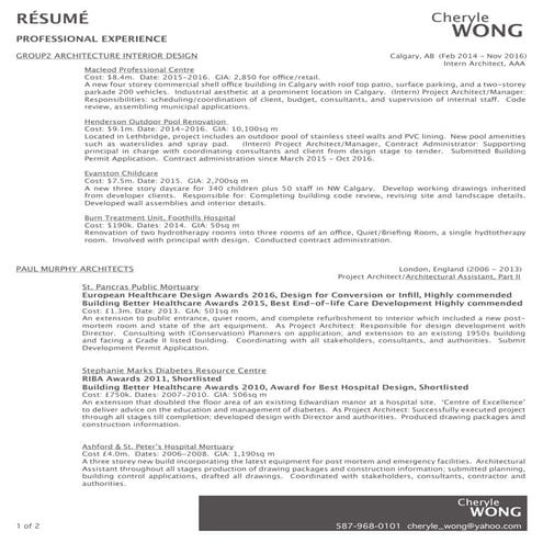 Leandre Berube LeBrun CV | PDF