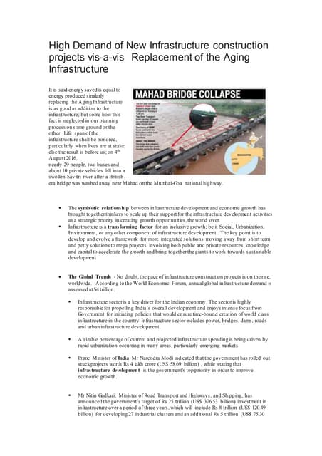 Infrastructure vs. Construction: Understanding the Key Differences | PDF