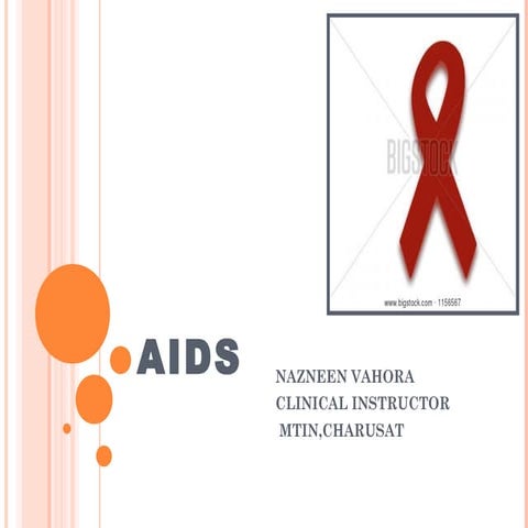 Hiv awareness ppt | PPTX