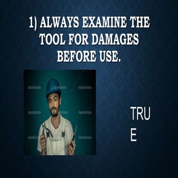 Hand and power tool exam | DOCX