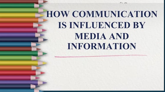 Chapter 1 Introduction to Media and Information Literacy | PPTX ...