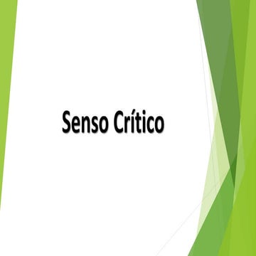 Senso Crítico | PPTX