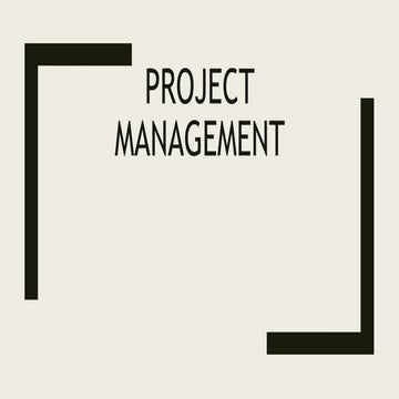 1a_PROJECTMANAGEMENT_WK1.pptx PROJECTMANAGEMENT | PPT