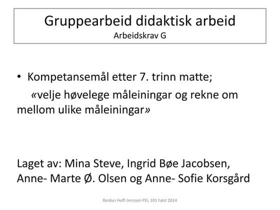 Observasjon av praksis | PPT