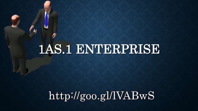 3 enterprise business growth and size | PPTX | Business Administration ...