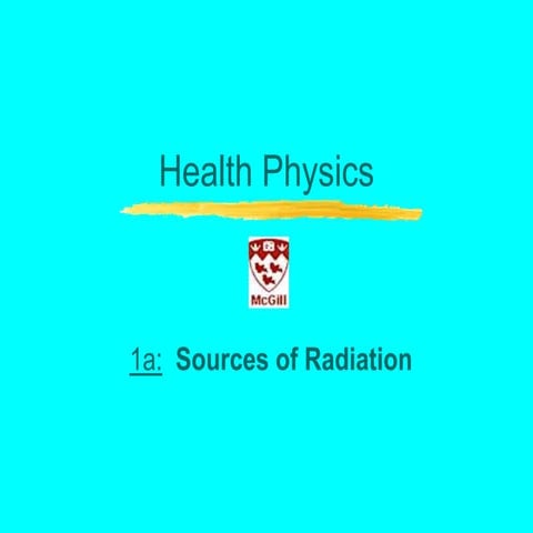 1a_Sources_of_Radiation.ppt | Chemistry | Science