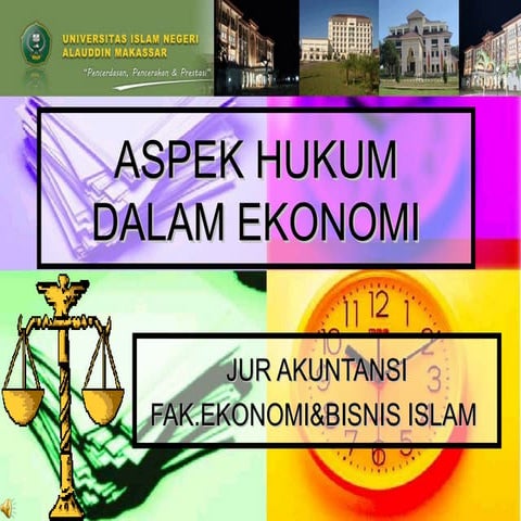 Aspek hukum-dalam-ekonomi | PPT