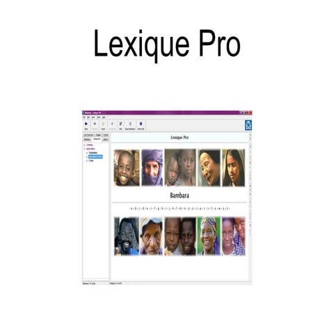 Lexique Pro (1rst Assignment) | PPT