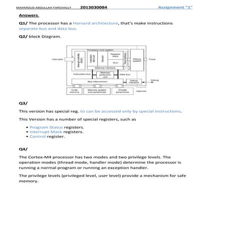 Arm cortex m4 technical reference manual | PDF
