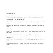 1 Assignment 2 Please read ALL directions below | PDF