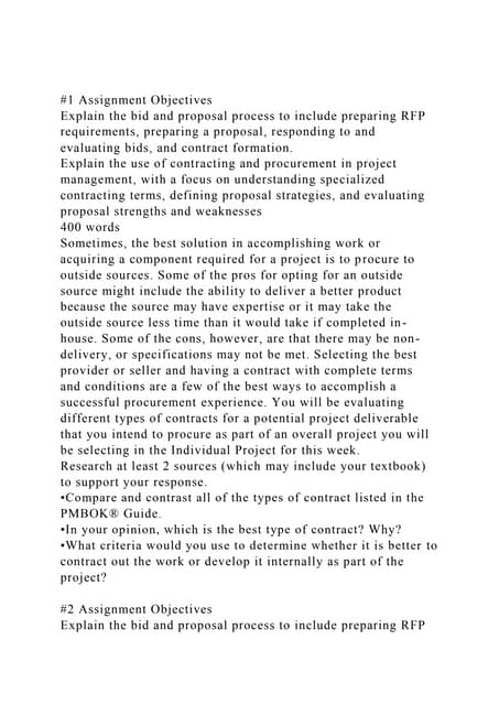 Assignment 1 Defining the Project ScopeReview the project case. D.docx