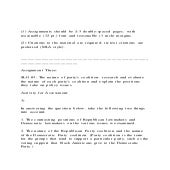 (1) Assignments should be 2-3 double-spaced pages, with reason | PDF