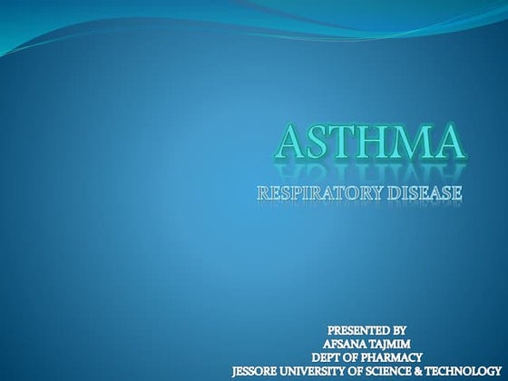 ICD-10 Codes for Documenting Asthma | PPT