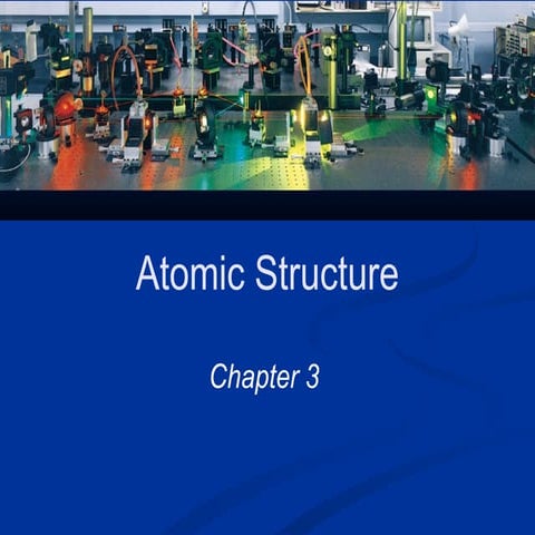 Chapter 1: atomic structure | PPT
