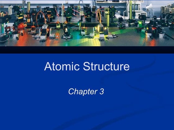 Timeline of atomic models | PPTX