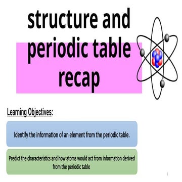 1 Atomic structure and periodic table.pptx
