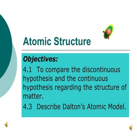Atomic Structure | PPT