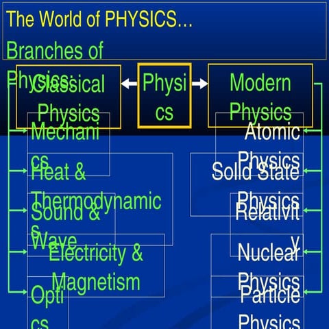 1b physics (branches) | PPT