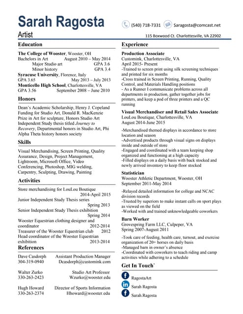 RESUME | PDF