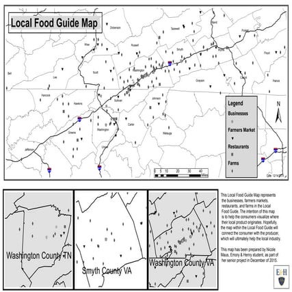 Final Local Food Guide Map