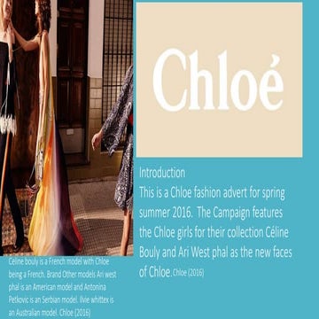 chloe presentation | PPT