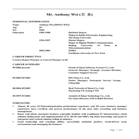 HUSCHERPaolo050815EDIT[1] CV only | PDF