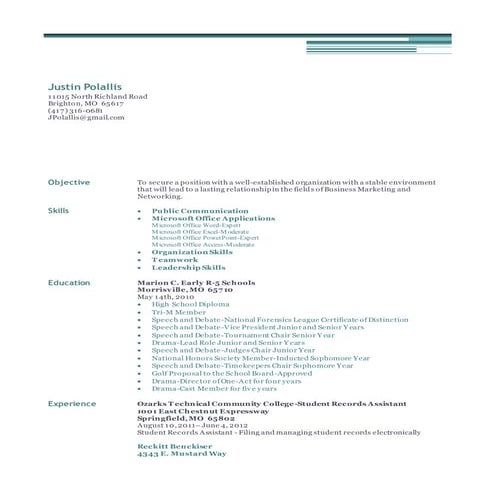Resume (Main) | PDF