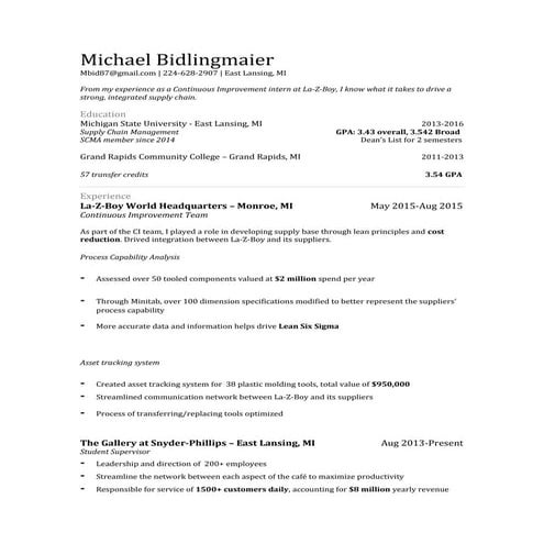 Resume Jacob Johnson | DOCX