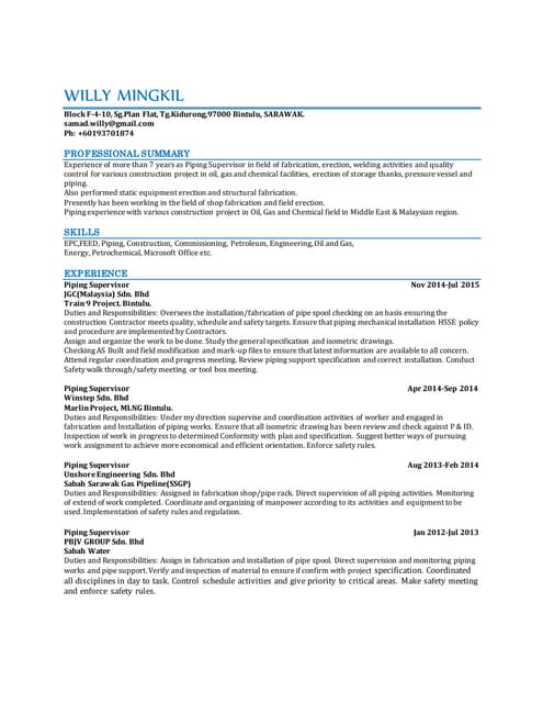 Resume - Celieto Rey Suarez | DOC | Civil Engineering Industry | Industries