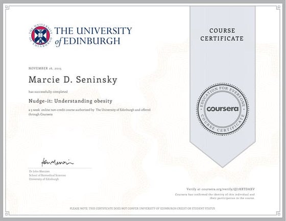 Certificate 3rd course | PPT