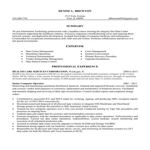 Terry Taylor resume | DOCX