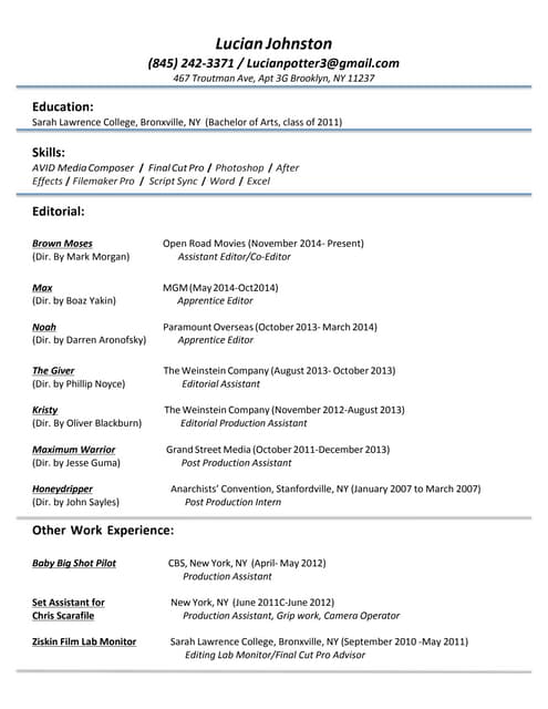 Rebecca resume 09_21_15 | PDF