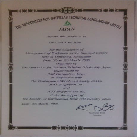 AOTS, CAAS, JUKI - Japan & Singapore | PDF