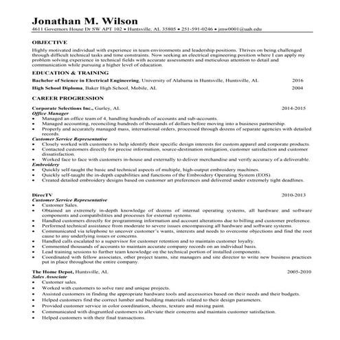 Howard Resume | PDF