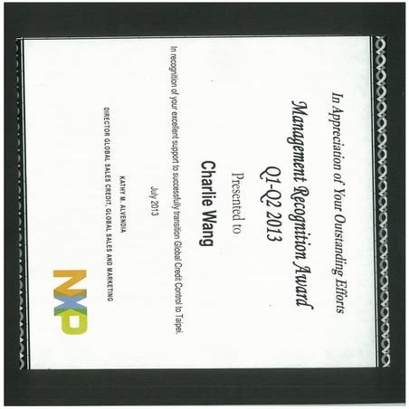 Achievement of NXP | PDF