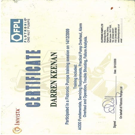 Trade Test Certificate | PDF