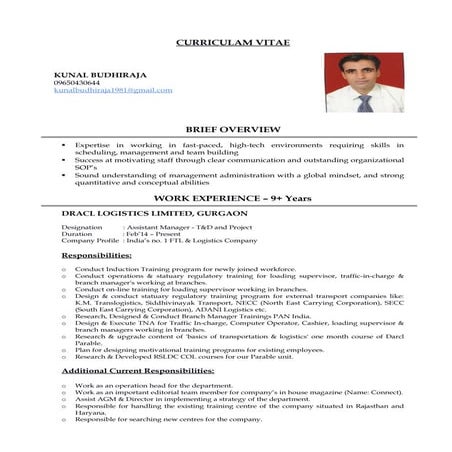 Kunal_CV | PDF