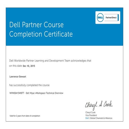 Dell Partner Training | PDF