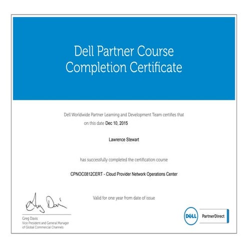 Dell Partner Training | PPT