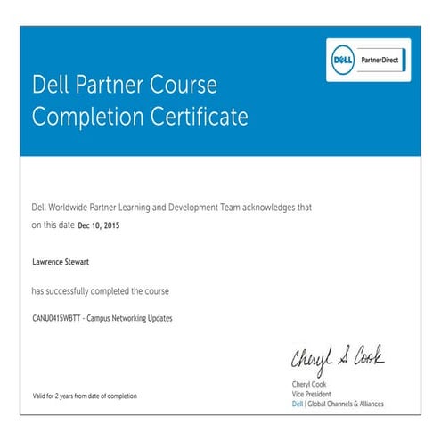 Dell Partner Training | PDF