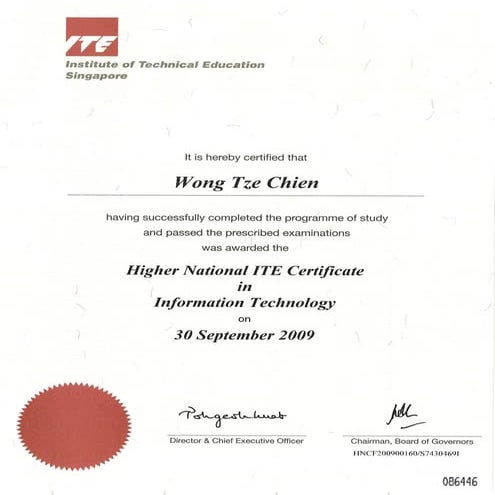 Higher Nitec in IT | PDF
