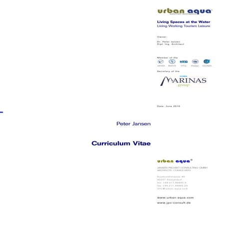 Peter Jansen Curriculum Vitae | PDF