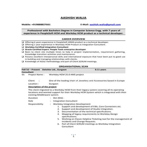 Resume- Rajan S Chaturvedi | PDF