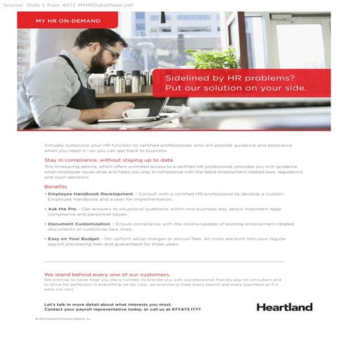 Heartland Ovation Payroll - HR On Demand | PDF | Human Resources | Business