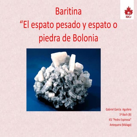 1 baritina 1 b gabriel garcia | PDF