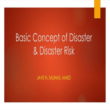 1 Basic Concept of Disaster & Disaster Risk.pptx