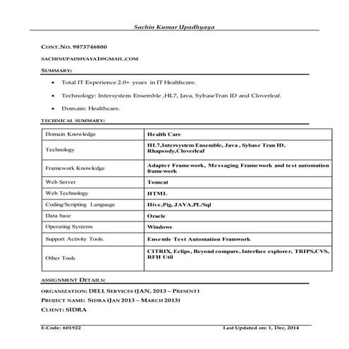 Sachin_Resume | DOCX