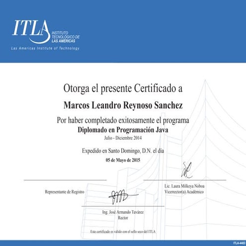 Certificado_Diplomado_en_programacion_Java | PPT