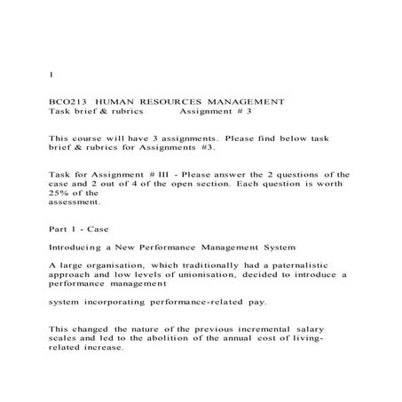 Course Project HRMIS Data Analysis and Recommendations (Due Wee.docx