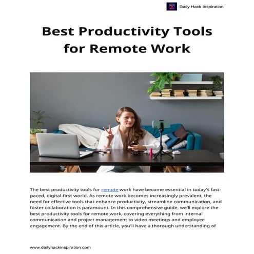 Best Productivity Tools for Remote Work.docx